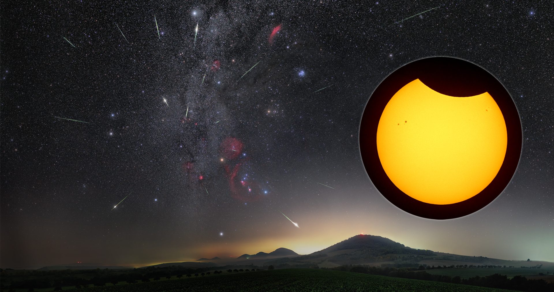 Konec října ve znamení pozoruhodných úkazů: Zazáří prach z Halleyovy ...